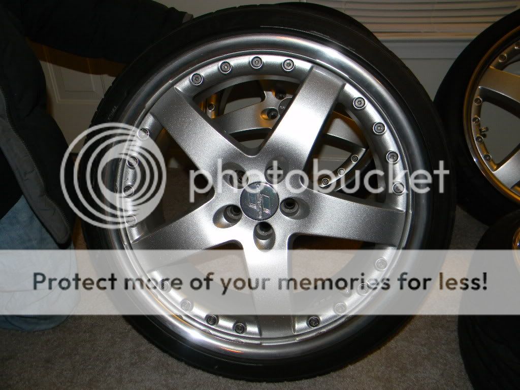 FS: RARE Oettinger RZ 2 piece 19x8.5 Oettinger 5x100 w/ tires (Set of 4 ...