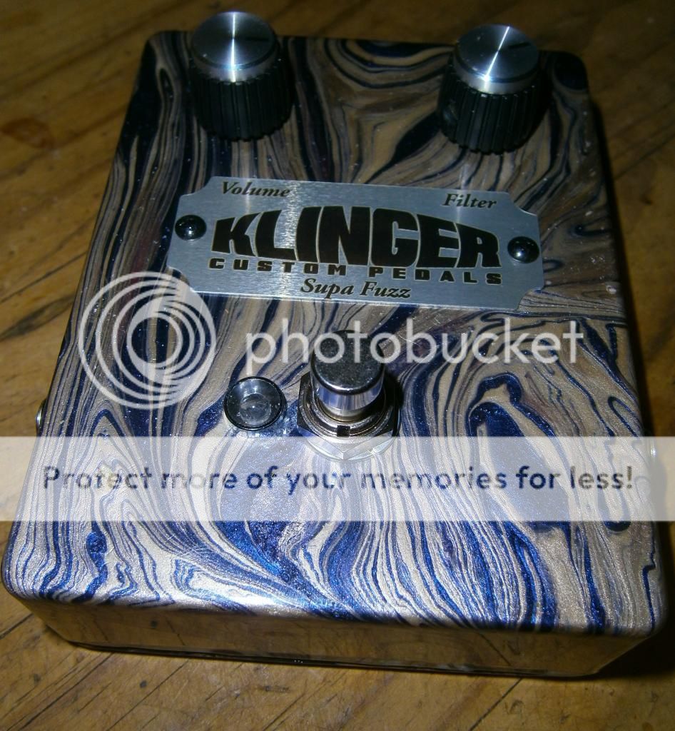 Klinger Pedals Mk.2/ Supa Fuzz- Custom enclosure!