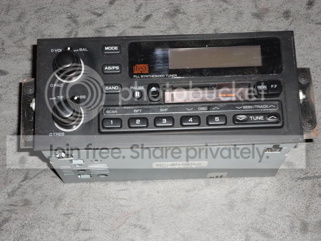 FS AM/FM Cassette Head Unit - CorvetteForum - Chevrolet Corvette Forum ...