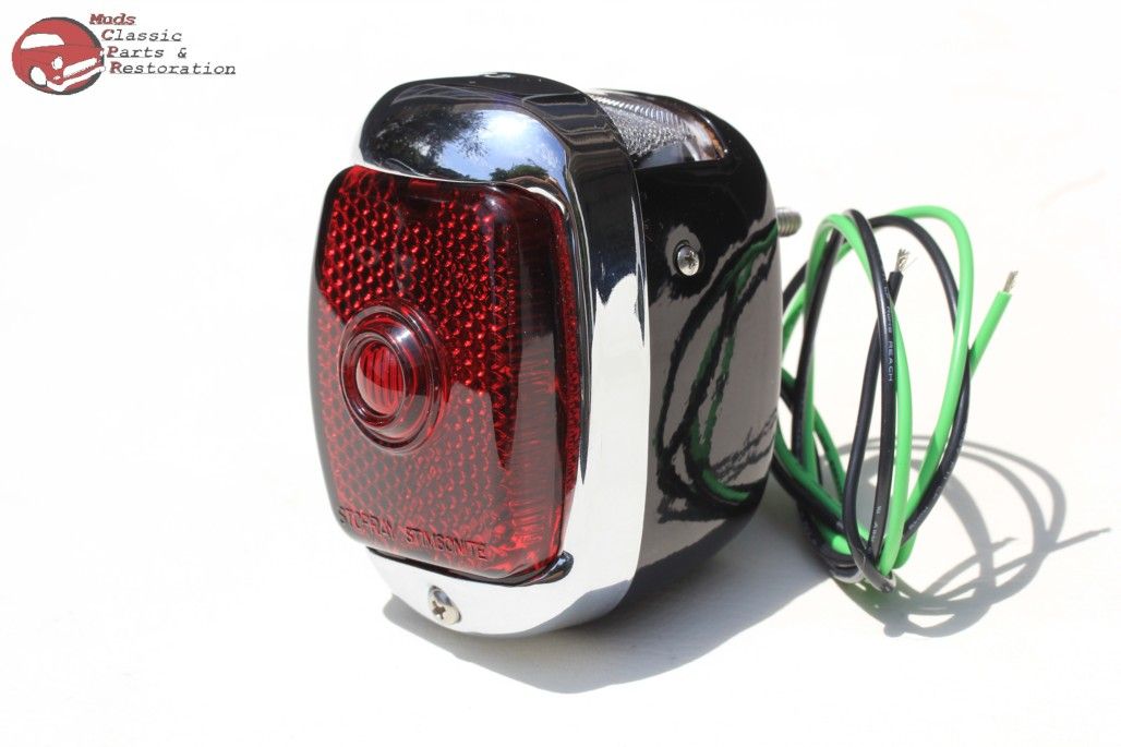 Chevy Truck Style Custom Motorcycle Tail Light Lamp Harley Chopper ...