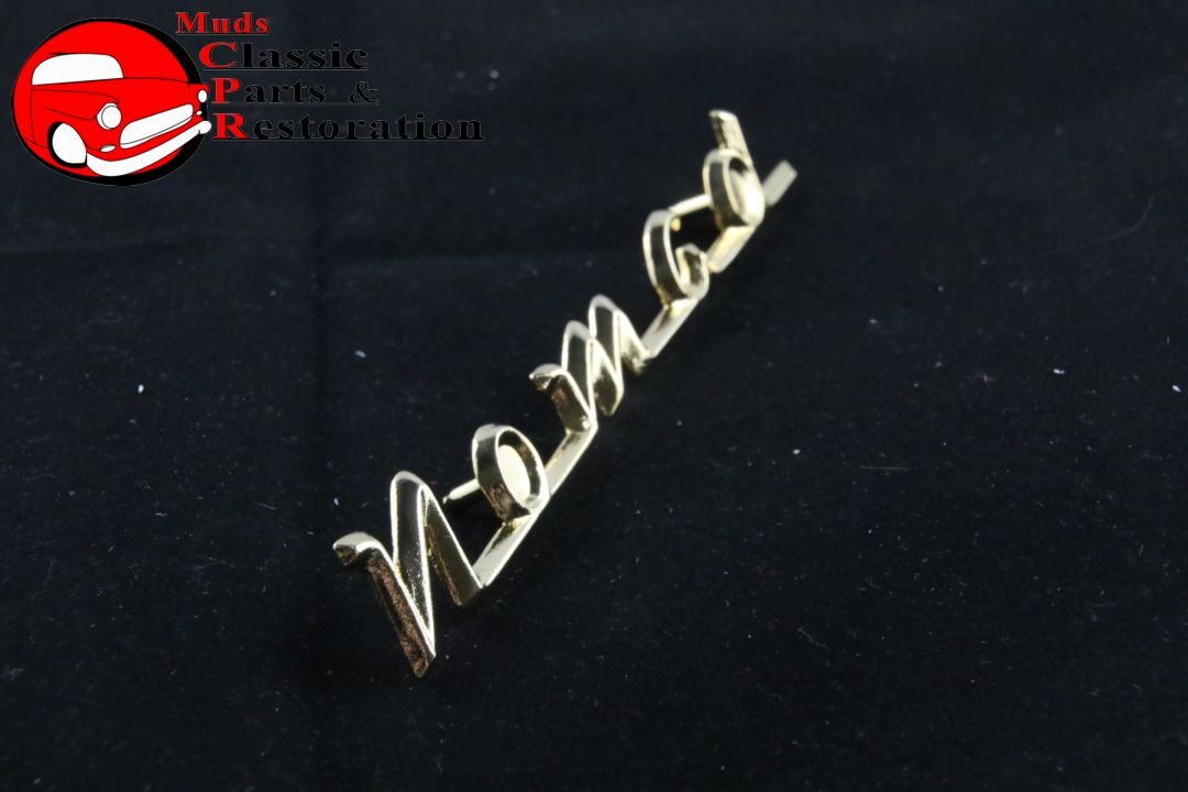 1957 Chevy Nomad Station Wagon Chrome Tailgate Script Emblem Badge Each ...