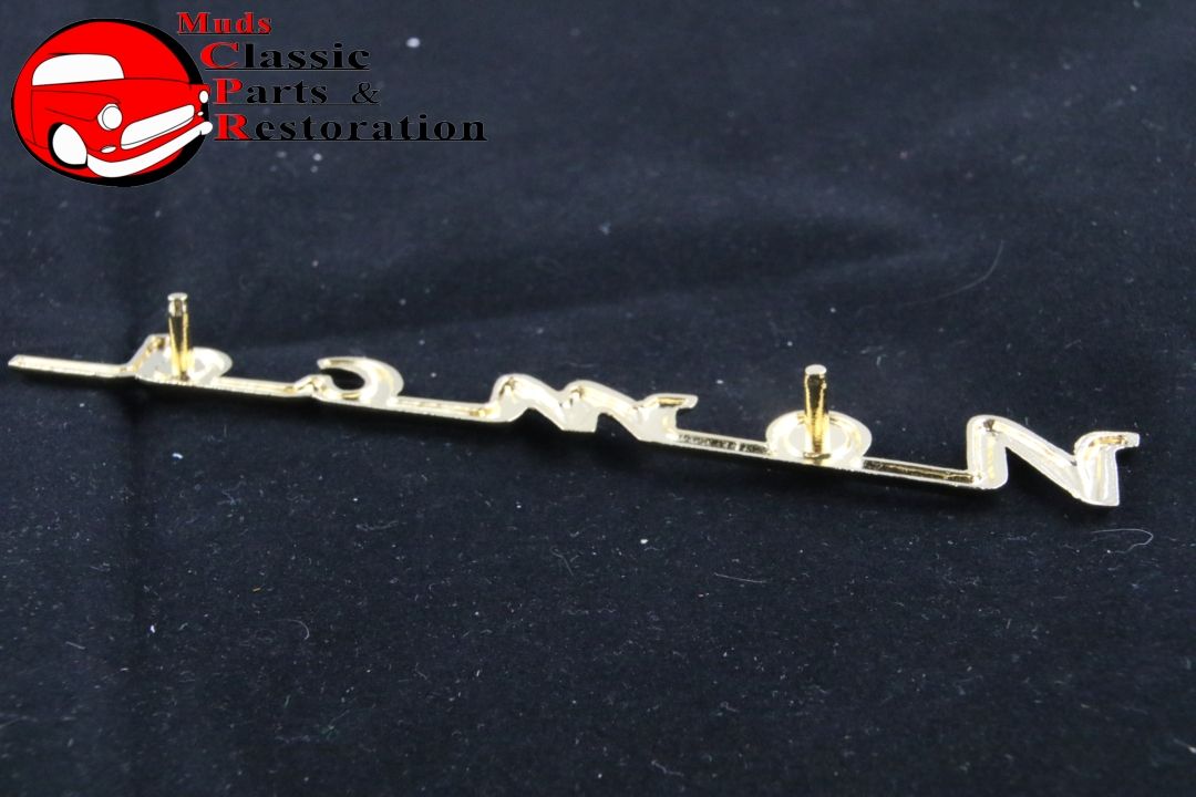 1957 Chevy Nomad Station Wagon Chrome Tailgate Script Emblem Badge Each ...