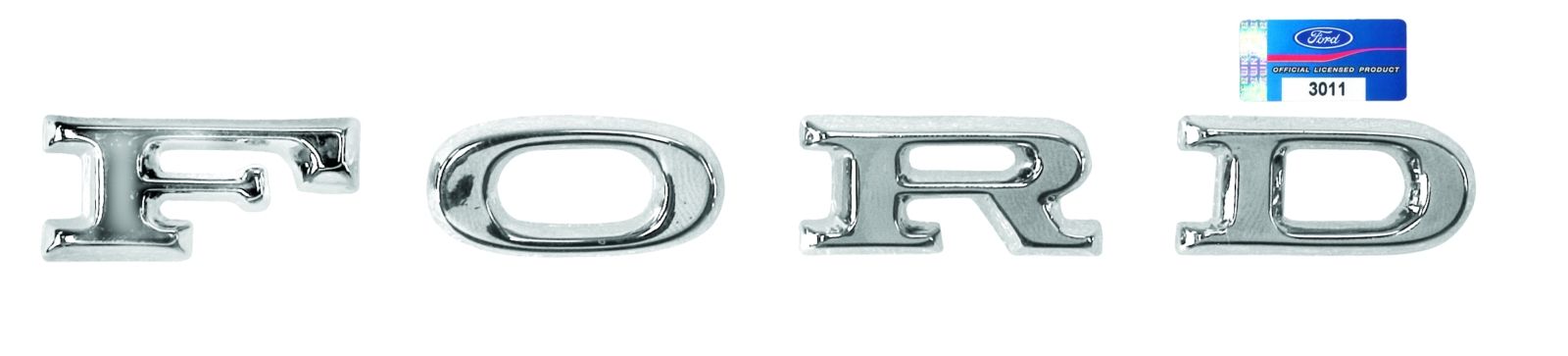 Hood Letters Ford 67 - Muds Classic Parts