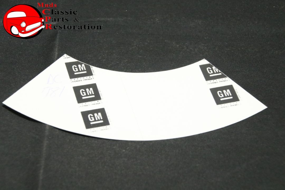 Chevy 283 Turbo-Fire 220 Horsepower Air Cleaner Decal - Muds Classic Parts