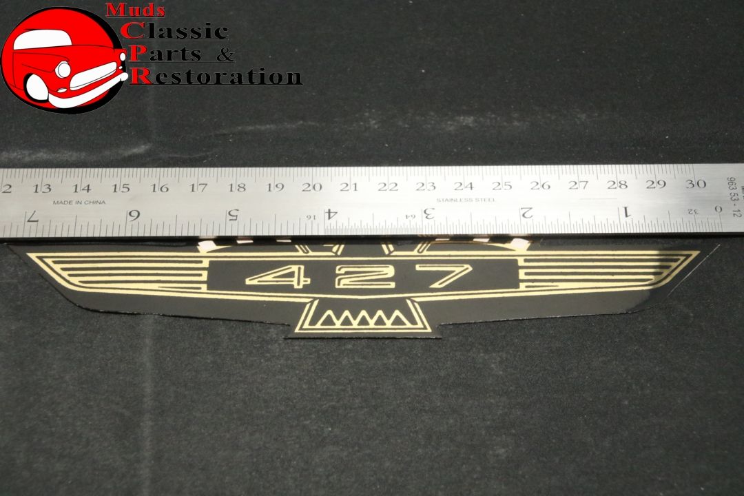 64-67 Ford Fairlane Fullsize Galaxie 427 Eagle Valve Cover Decals Pair ...