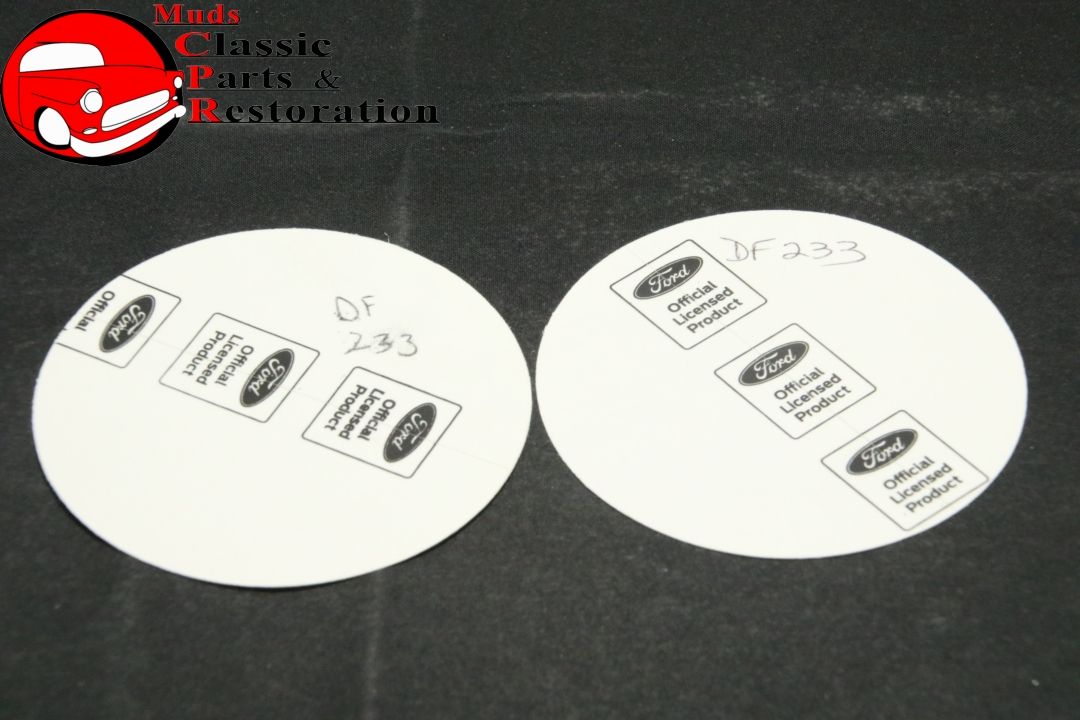61 62 63 Ford 390 High Performance Valve Cover Decals - Pair - Muds ...