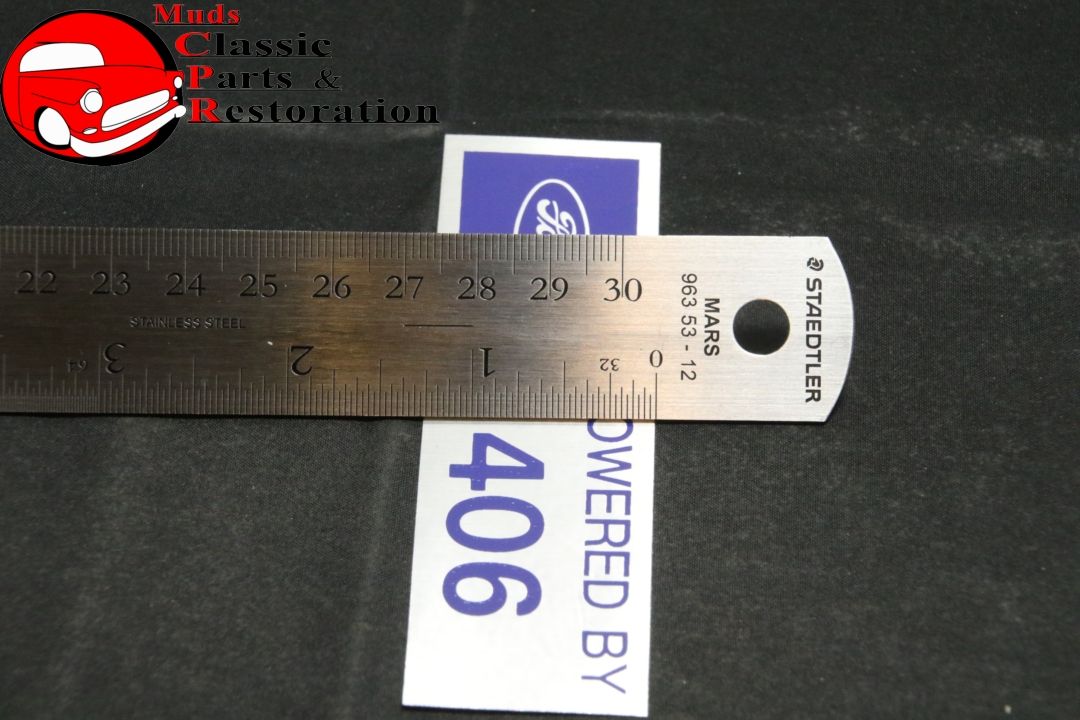 Ford "Powered By Ford 406" Valve Cover Decals Pair Aftermarket W/Ford ...