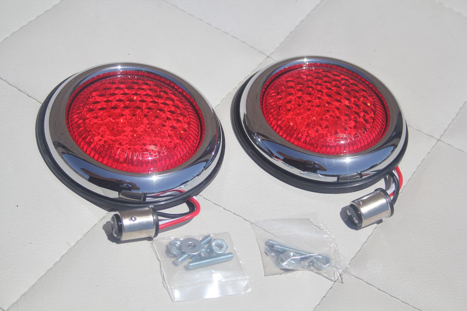 Custom Truck Hot Rat Street Rod Led Tail Lamp Lights Flush Mount Stop ...