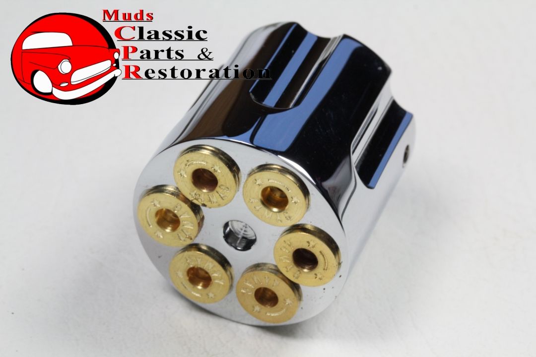 Custom Cylinder Dash Knob Truck Hot Rat Rod - Muds Classic Parts